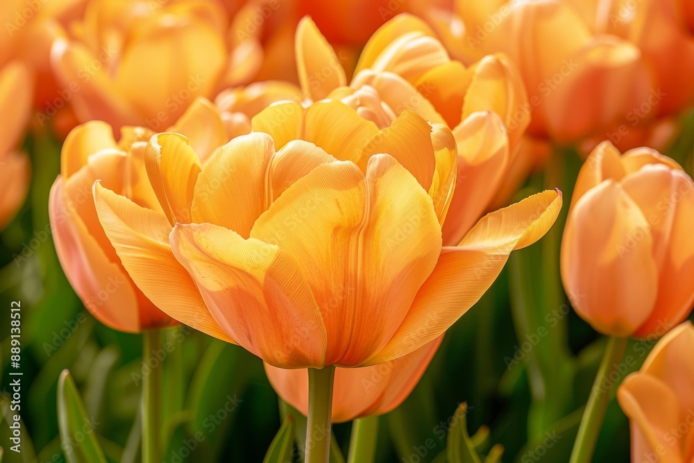 flower Photography, Hibiscus rosa-sinensis Double Peach, full view ...