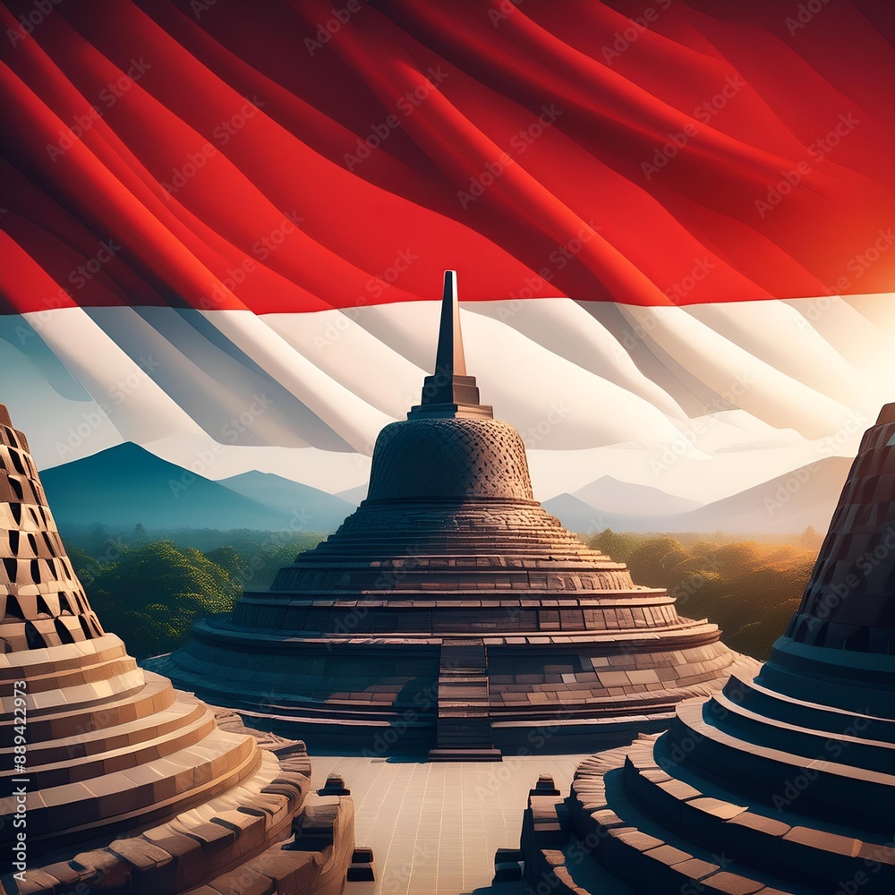 donesia Architecture Landmarks Skyline, Shape, Silhouette, Cityscape ...