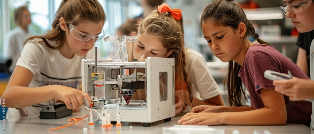 Innovative STEM Education Students Utilizing 3D Printing Technology to ...