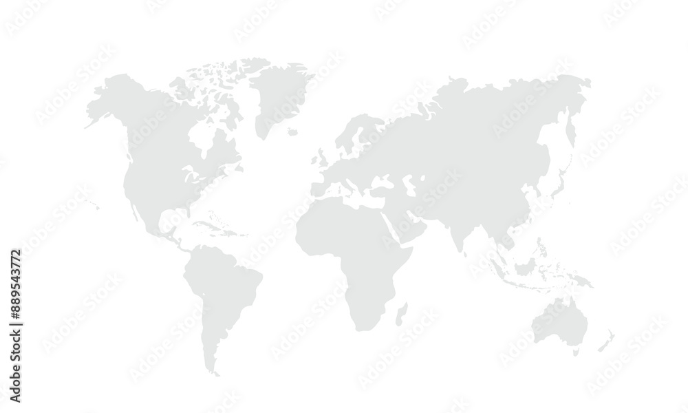 World map Grayscale,isolated on white background for website layouts ...