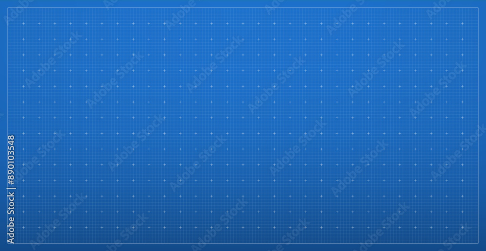 Blueprint background. Blue line empty grid architecture backdrop ...