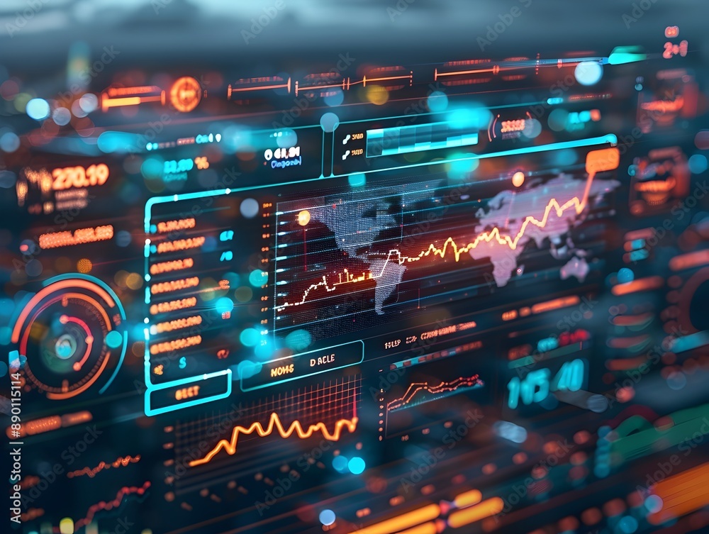 Interactive Cloud based Data Dashboard with Real Time Analytics for Business and Finance ...