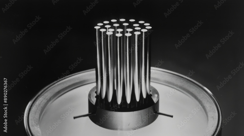 Graphic of Enrico Fermi's experiment leading to the first controlled ...