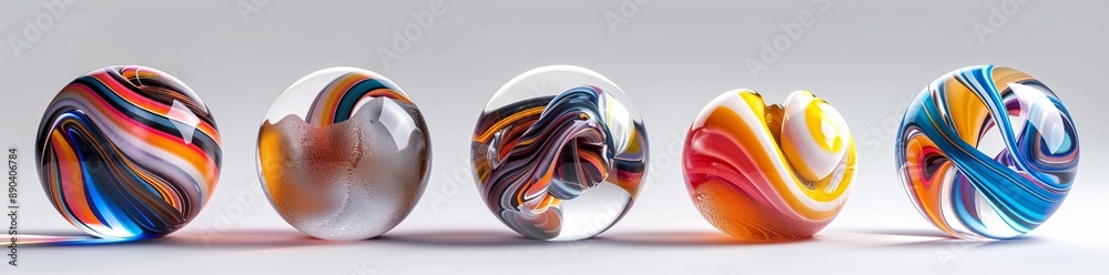 PNG file of a gradient ball liquid sphere that is hyperrealistic and ...