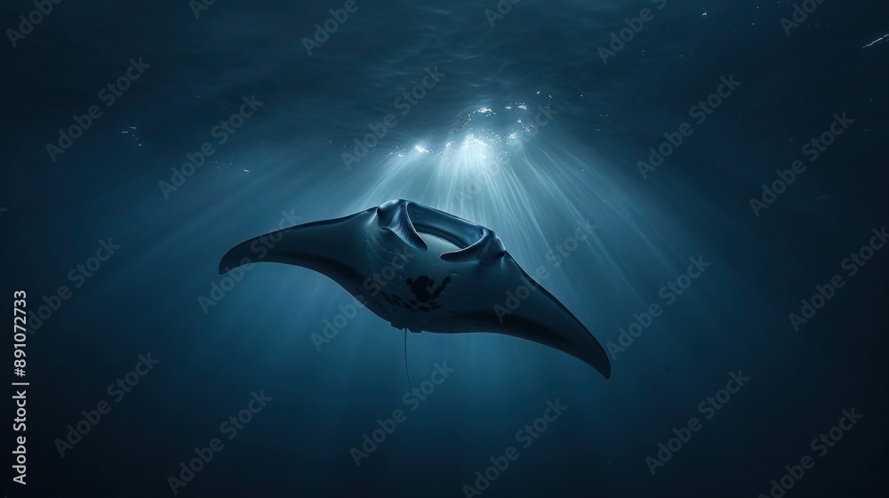 Majestic Manta Ray Creates Solar Eclipse in Komodo National Park ...