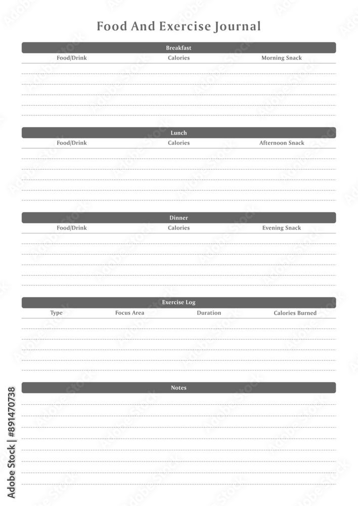 Self Care Planning Pages offer structured templates to organize ...