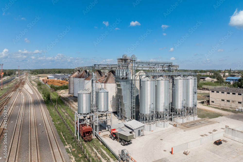 Agro-processing manufacturing plant for processing drying cleaning and ...