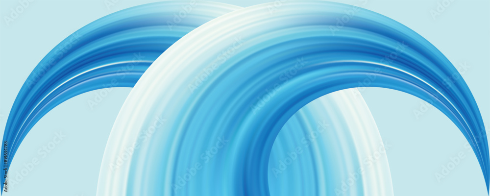 light blue gradient background / blue radial gradient effect wallpaper ...
