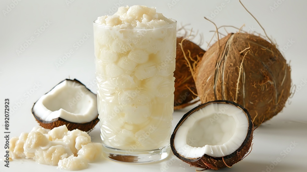 Beverage Buko Juice Asia Philippines Cocos nucifera traditional ...