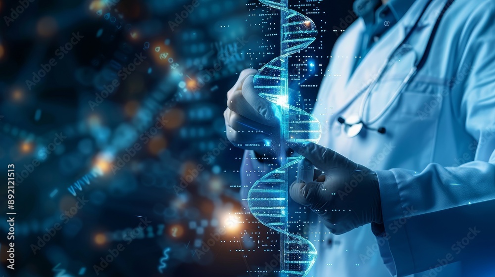 DNA Health Tracker monitoring health through genetic data copy space ...