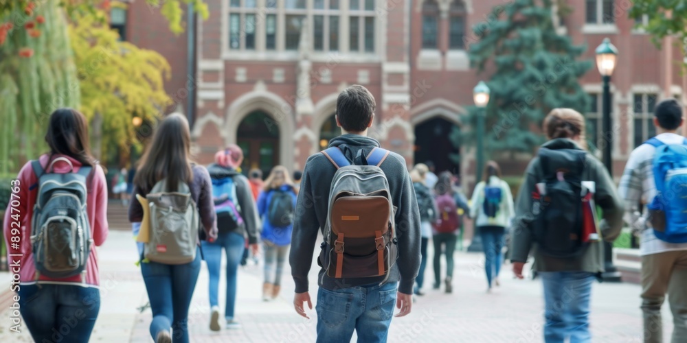 People calmly following designated evacuation routes, underscoring the ...