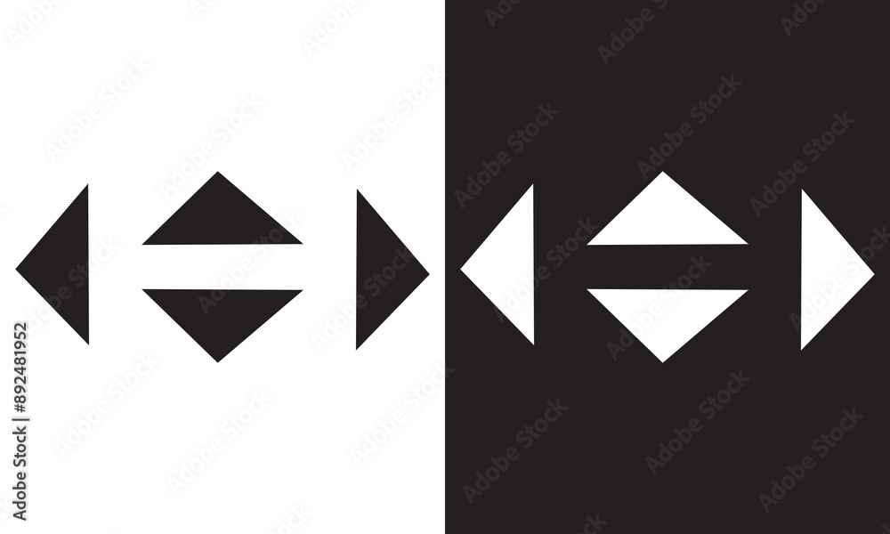 Arrow buttons icon set. Website slider navigation symbols. Next and ...