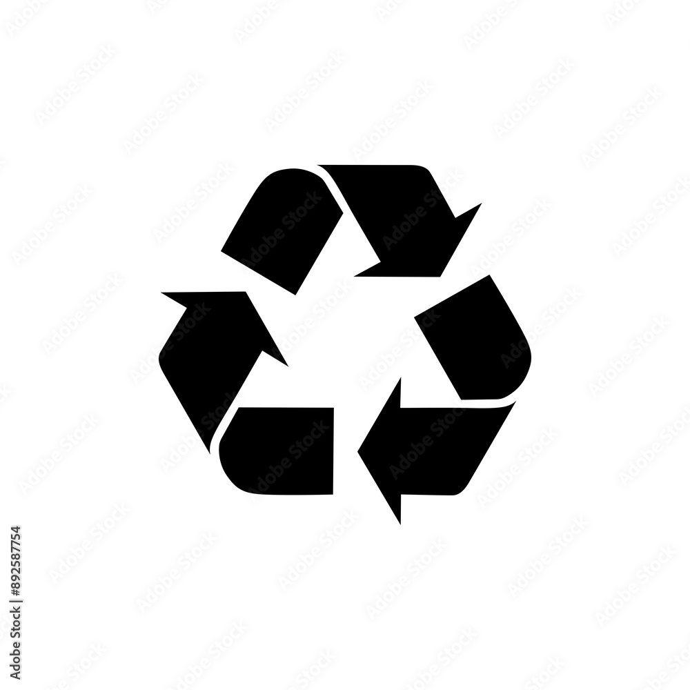 3R Sign, Reduce, Reuse, Recycle Icon Symbol, can use for Pictogram ...