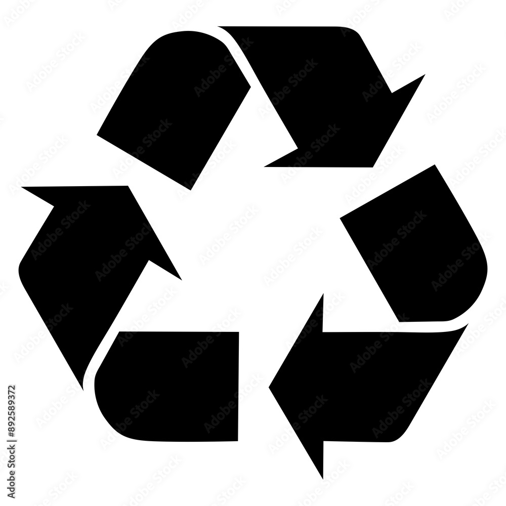 3R Sign, Reduce, Reuse, Recycle Icon Symbol, can use for Pictogram ...