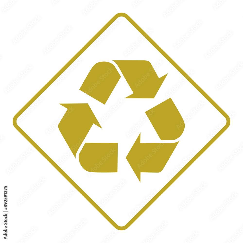 3R Sign, Reduce, Reuse, Recycle Icon Symbol, can use for Pictogram ...