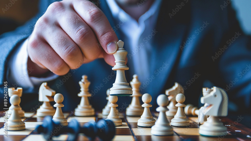Strategic planning involves setting long-term goals and identifying the ...