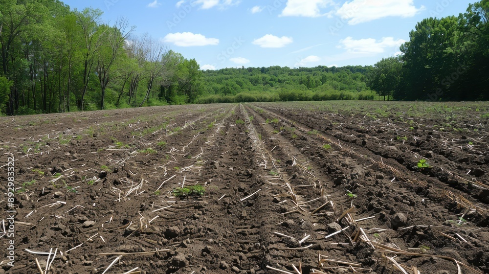 No-Till Farming: A conservation method where soil remains undisturbed ...