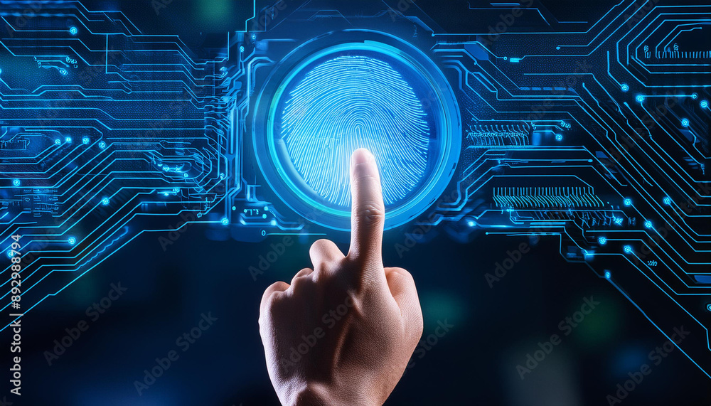 Human Finger Activates Super Computer with Fingerprint Technology ...