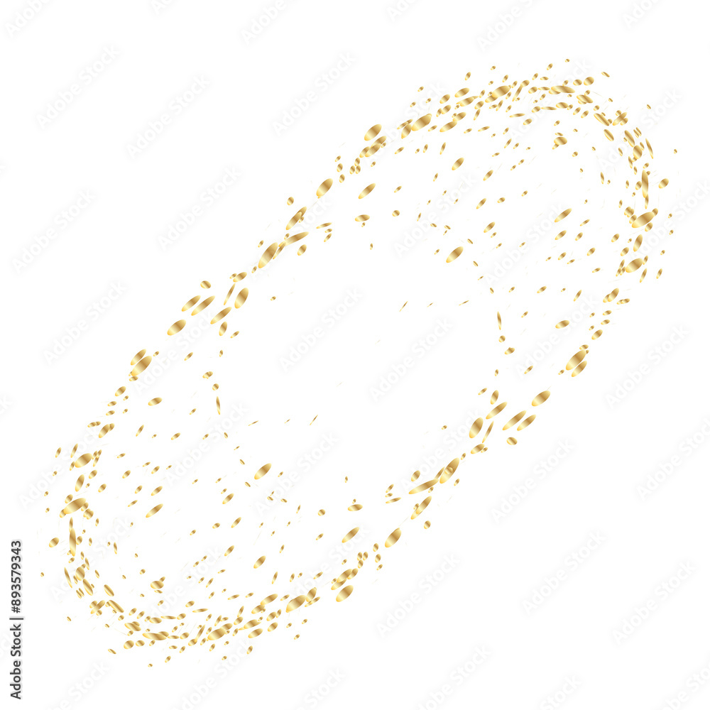 Gold stroke on transparent background. Golden star. Splatter luxury ...