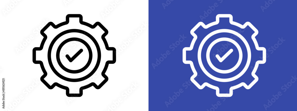 Easy Installation icon logo sign set vector outline Stock Vector ...