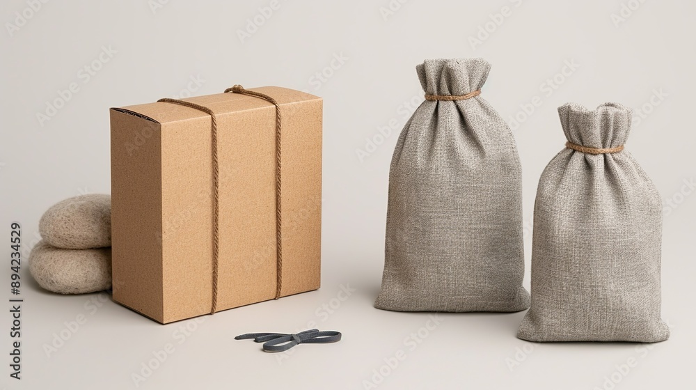 Chic and minimalistic packaging for sustainable fashion accessories ...