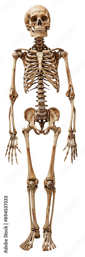 Realistic Human Skeleton - Full Body Anatomy Model, Detailed Bones ...