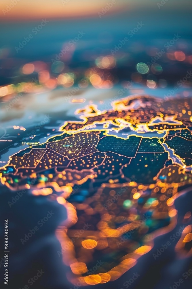 Explore the use of world maps in business logistics. How do companies ...