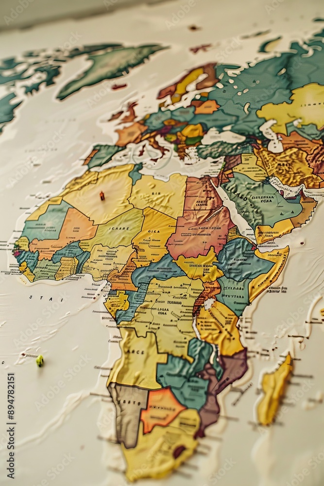 Imagine a world map that highlights linguistic diversity around the ...