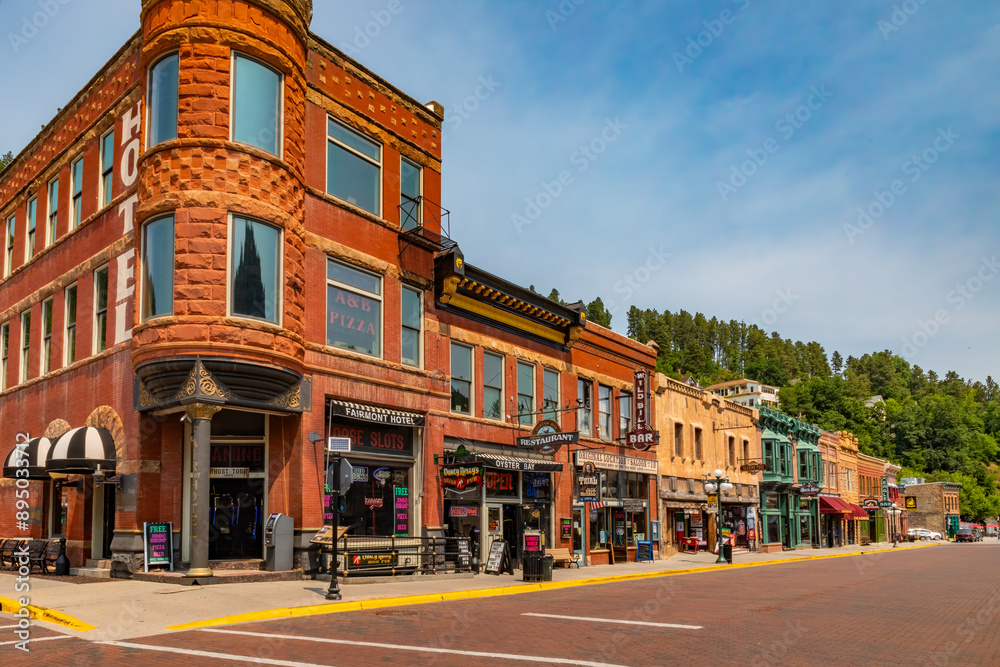 Deadwood South Dakota Historic Main Street - A Glimpse into the ...