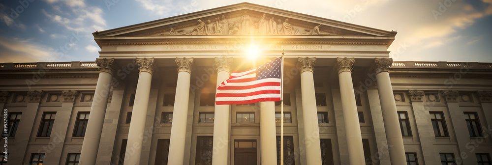 The Majestic Edifice of Justice: A Glimpse Into a Traditional American ...