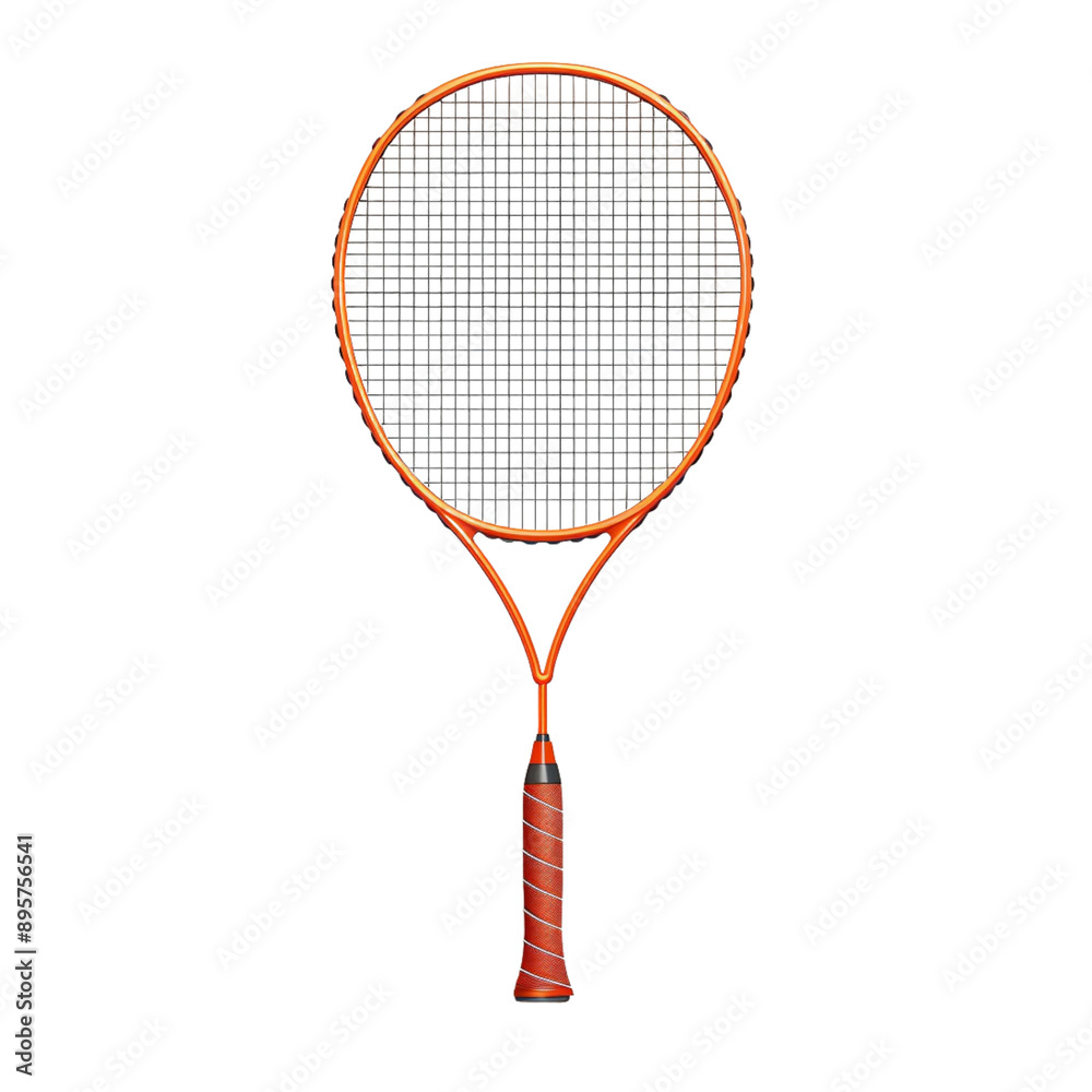 orange tennis racket vector illustration Isolated background png Stock ...