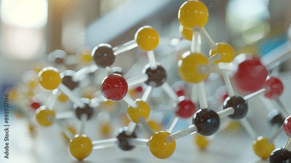 Visualizing the van der Waals structure of tirzepatide molecule in a 3D ...