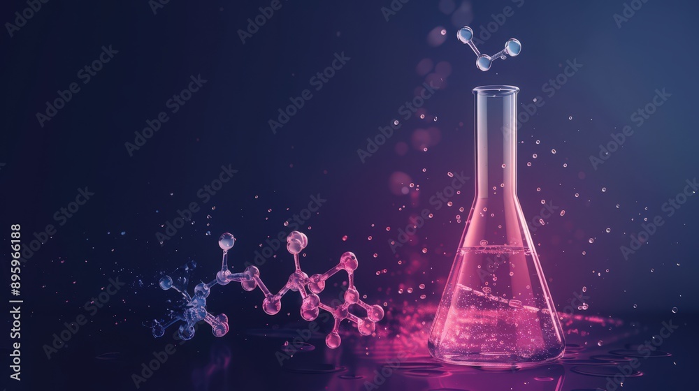Diagram of a test tube with a stopper and a shaking motion, showing how ...