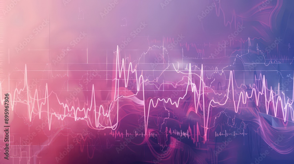 Diagram of an ECG reading, explaining the different waves and what they ...