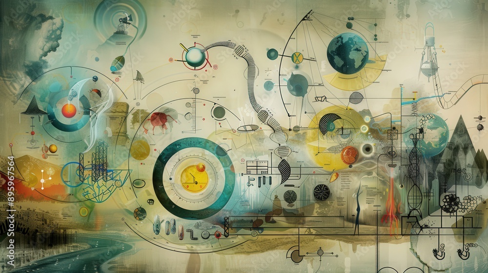 Diagram of an iterative scientific method cycle, showing how results ...