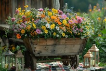 Flower Shop Station Wagon Free Stock Photo - Public Domain Pictures