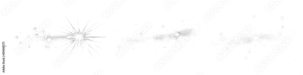 Sparkle star effect png cut out element set Stock Photo | Adobe Stock