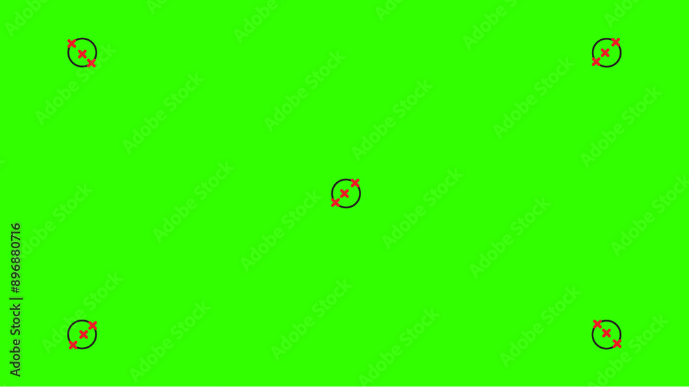 Green screen background, motion tracking markers. Art design green ...