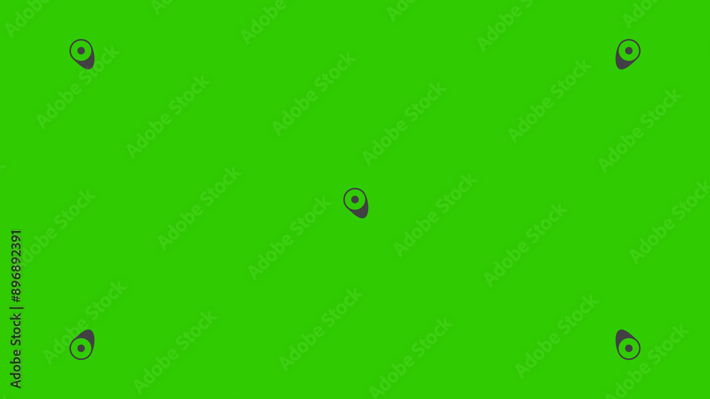 Green screen background, VFX motion tracking markers. Green screen ...