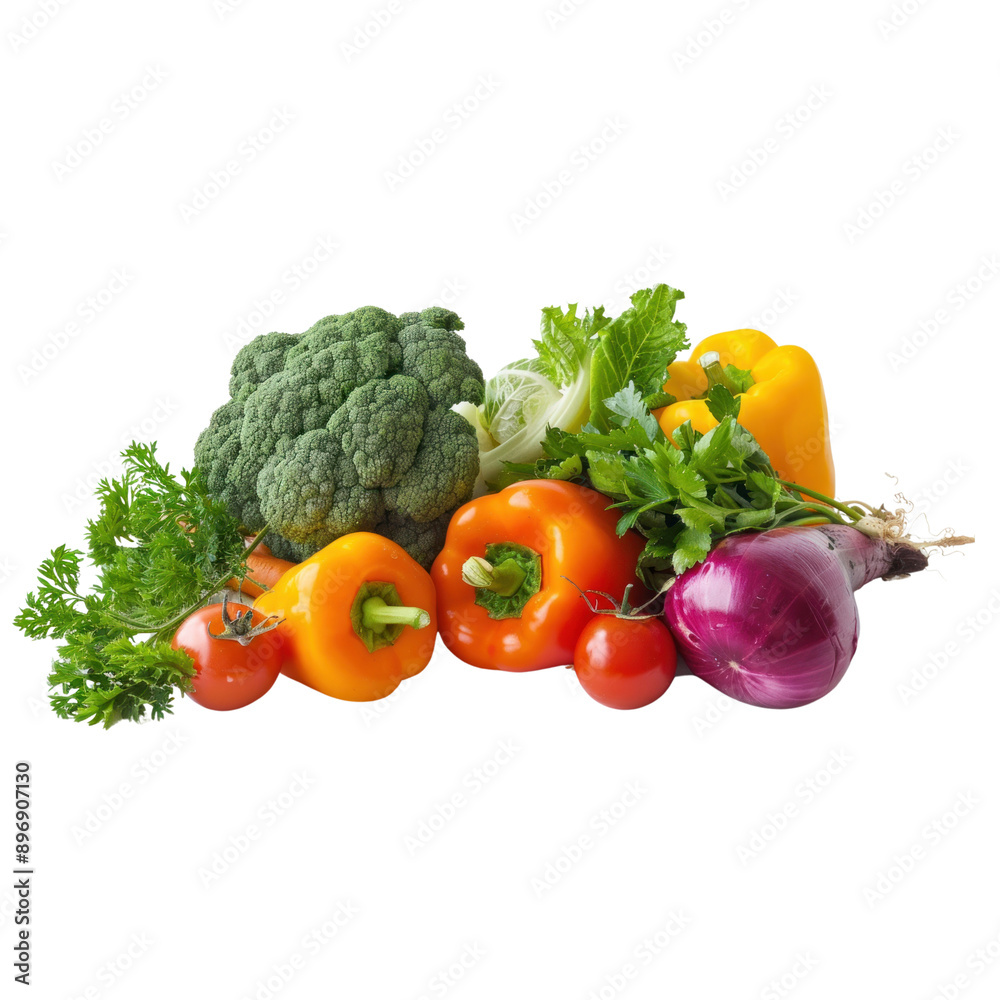 vegetables icon 3d png transparent Stock Photo | Adobe Stock