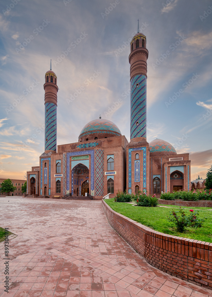 The Goy Imam Mosque in Ganja, Azerbaijan showcases stunning Islamic ...