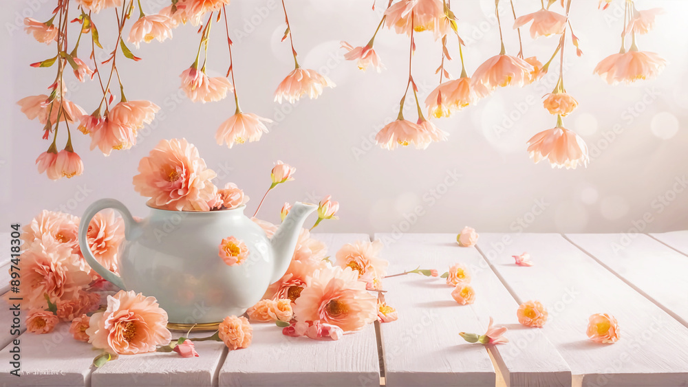 autumn leaves Japanese Garden Virtual Background for Streaming and ...