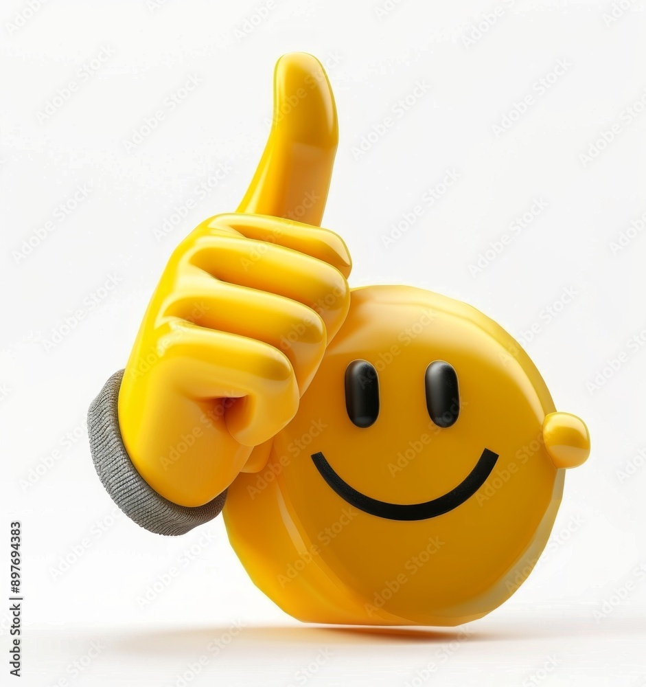 Emoticon showing thumb up. Emoticon showing thumbs out and sticking out ...