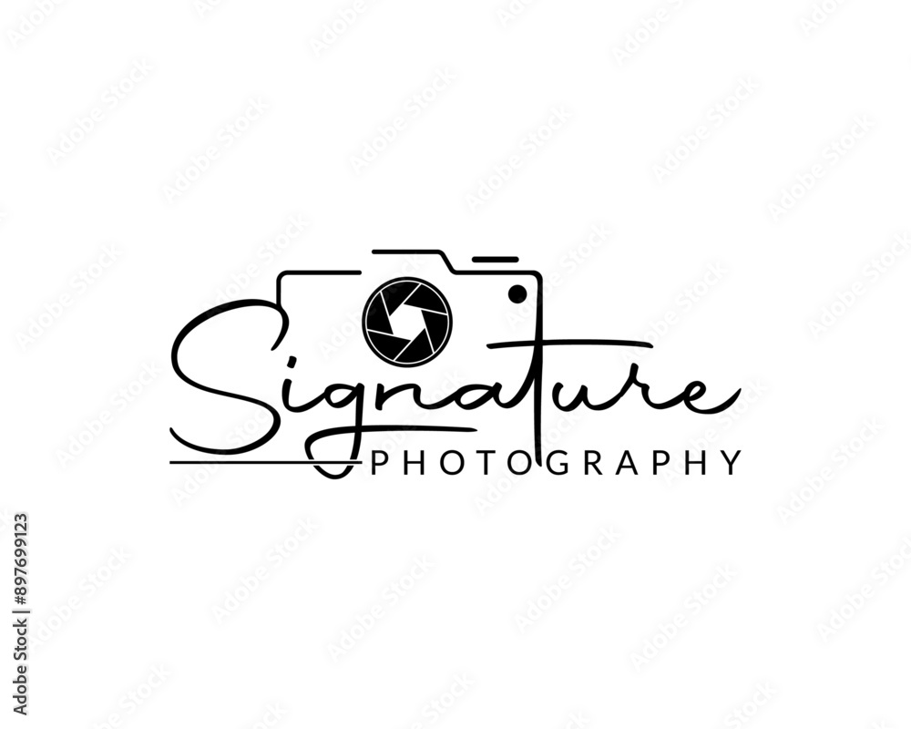 Signature photography logo design | Font Calligraphy | Logo type ...