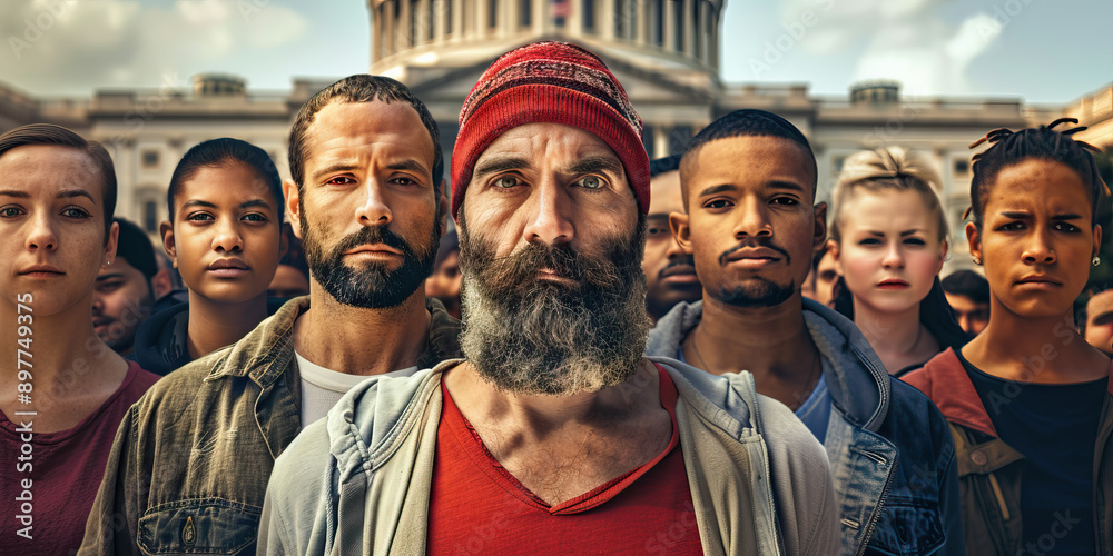 Guardians of the Constitution: A group of serious-looking people ...