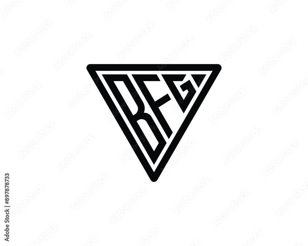 BFG logo design vector template. BFG logo design. Stock Vector | Adobe ...
