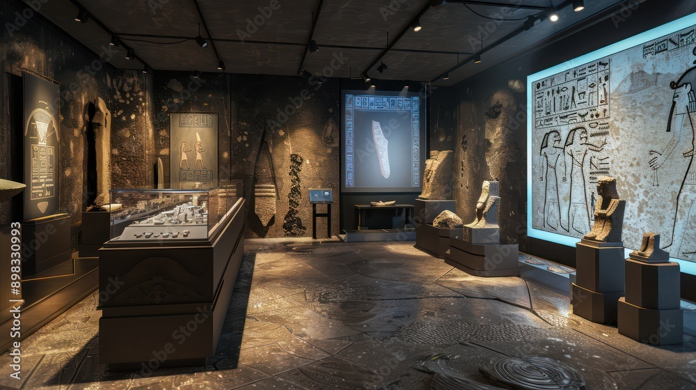 digital archaeology lab where ancient artifacts are explored virtually ...