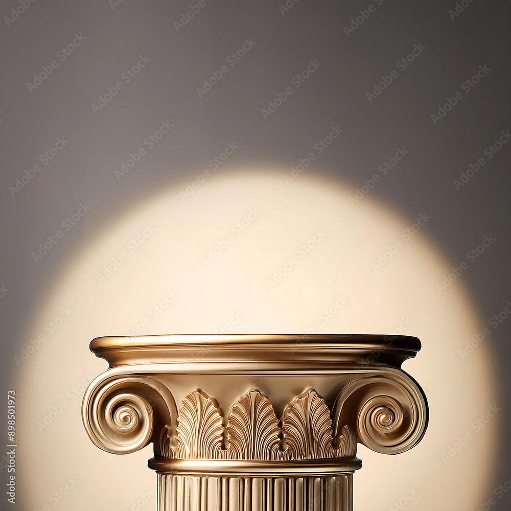 Ancient Roman Column Podium- A classic podium with ancient Roman ...