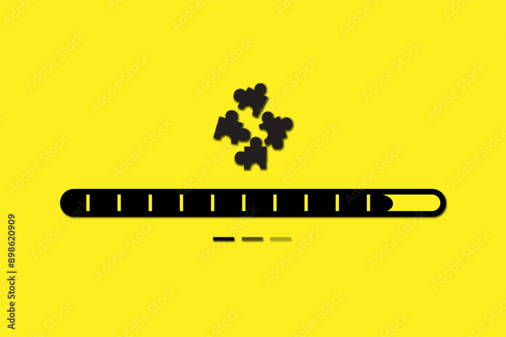 Software update. Loading process. Upgrade concept. Vector illustration ...