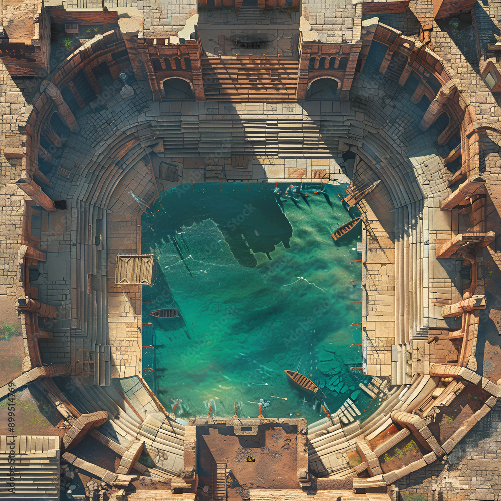 Ancient Rome Battle Map for RPG ,Map for Dungeons and Dragons,DnD map ...